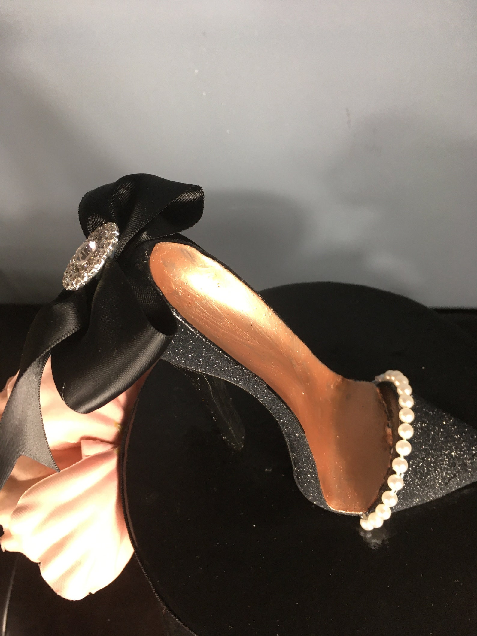 HIGH HEEL SHOE Centerpiece, Shoe Theme Birthday High Heel Centerpiece ...
