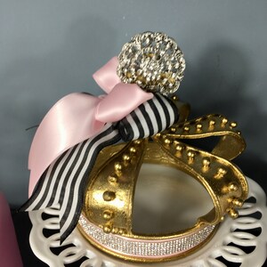 PARIS CROWN CENTERPIECE, Paris Queen Crown, Paris Home Decor, Paris ...