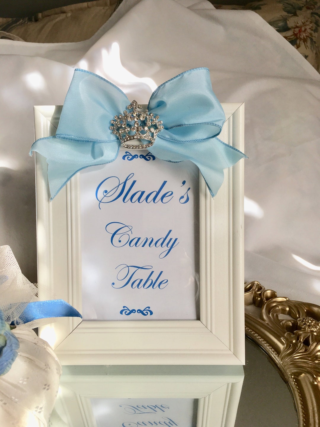 PRINCESS CROWN PICTURE Frame, Cinderella Decorations, Princess ...