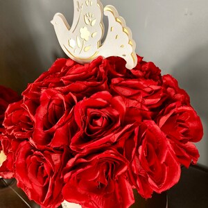 CONFIRMATION CENTERPIECE, Dove Wedding Centerpiece, Confirmation Decor ...