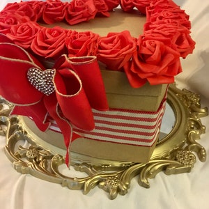 HEART CENTERPIECE Valentine Decor Valentine Gift Valentine - Etsy