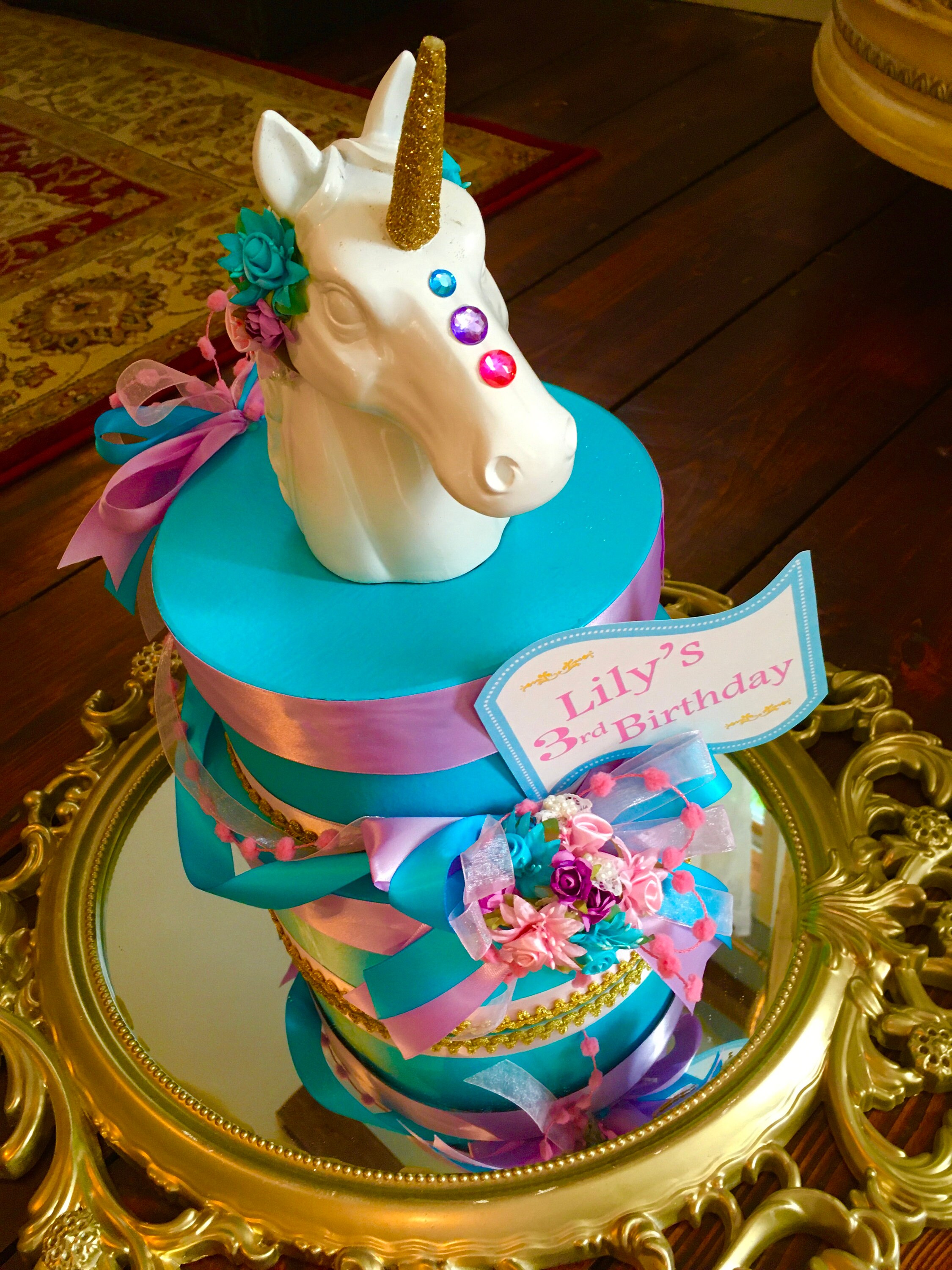 Unicorn Birthday Party Decor Unicorn 1st Birthday Centerpiece Unicorn Theme Party Kids 