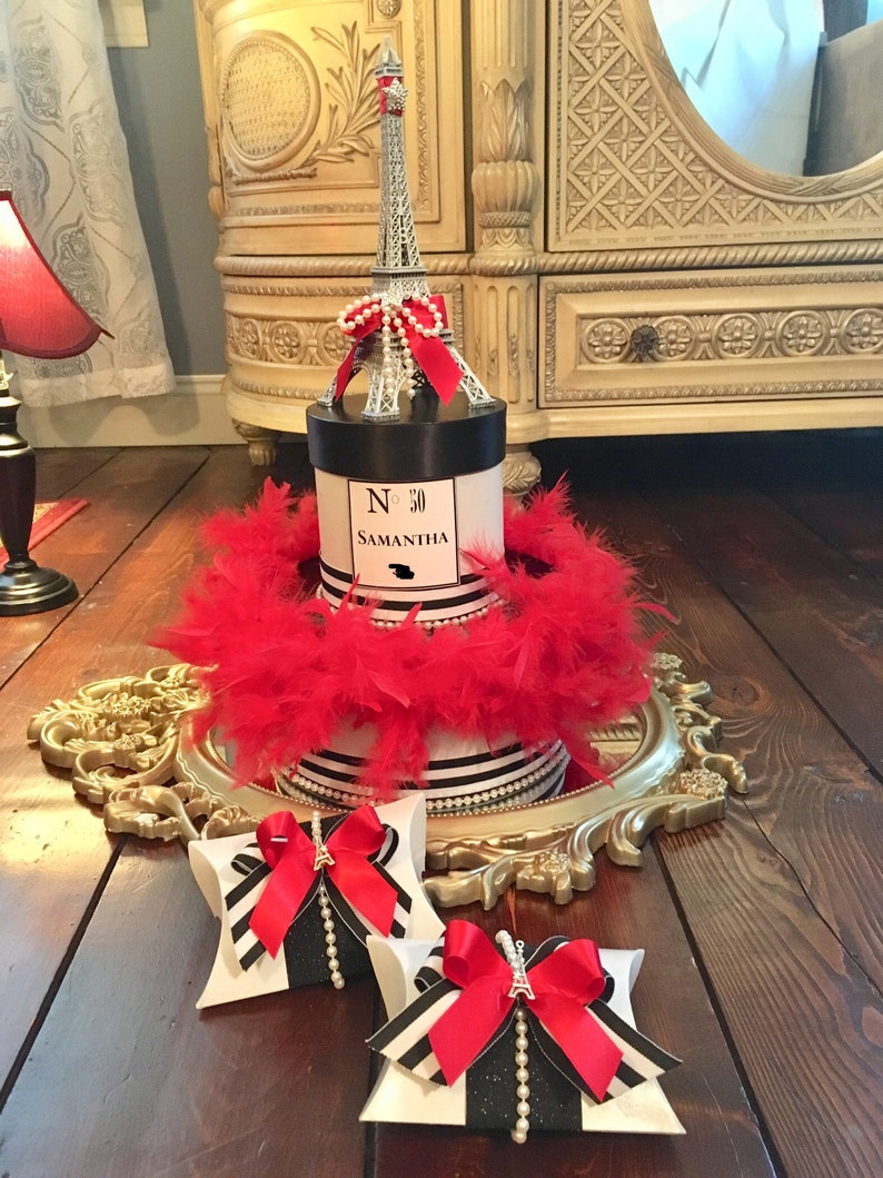 Paris Party Centerpiece, Parisian Theme Birthday, Paris Theme ...