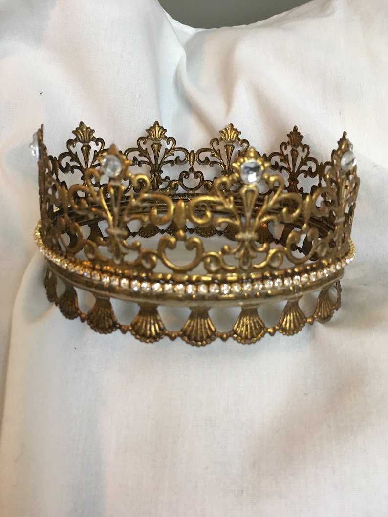 Full Size Gold Crown, Wearable Crown, Birthday Crown, Childerns ...