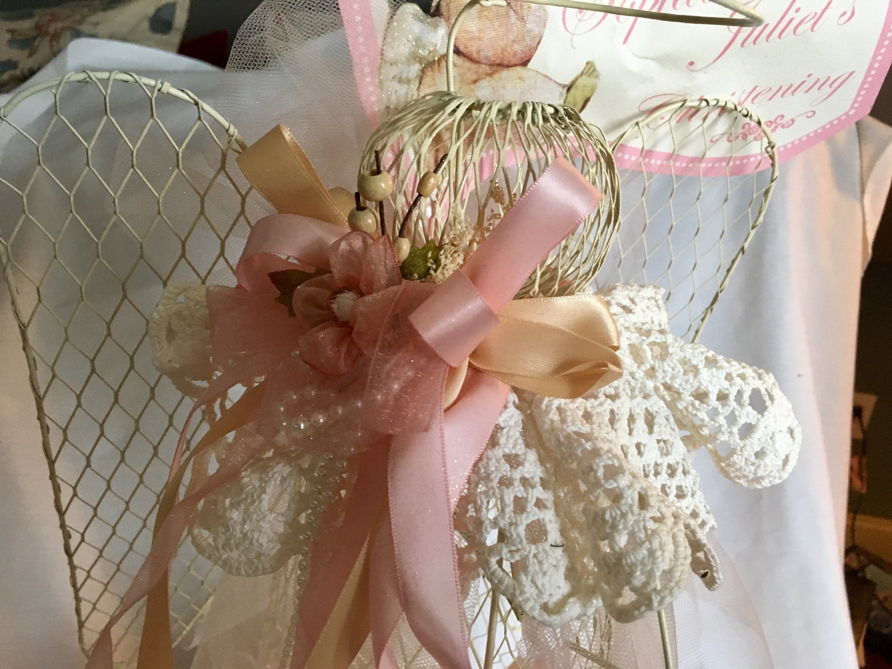 Angel Centerpieces For Baptism