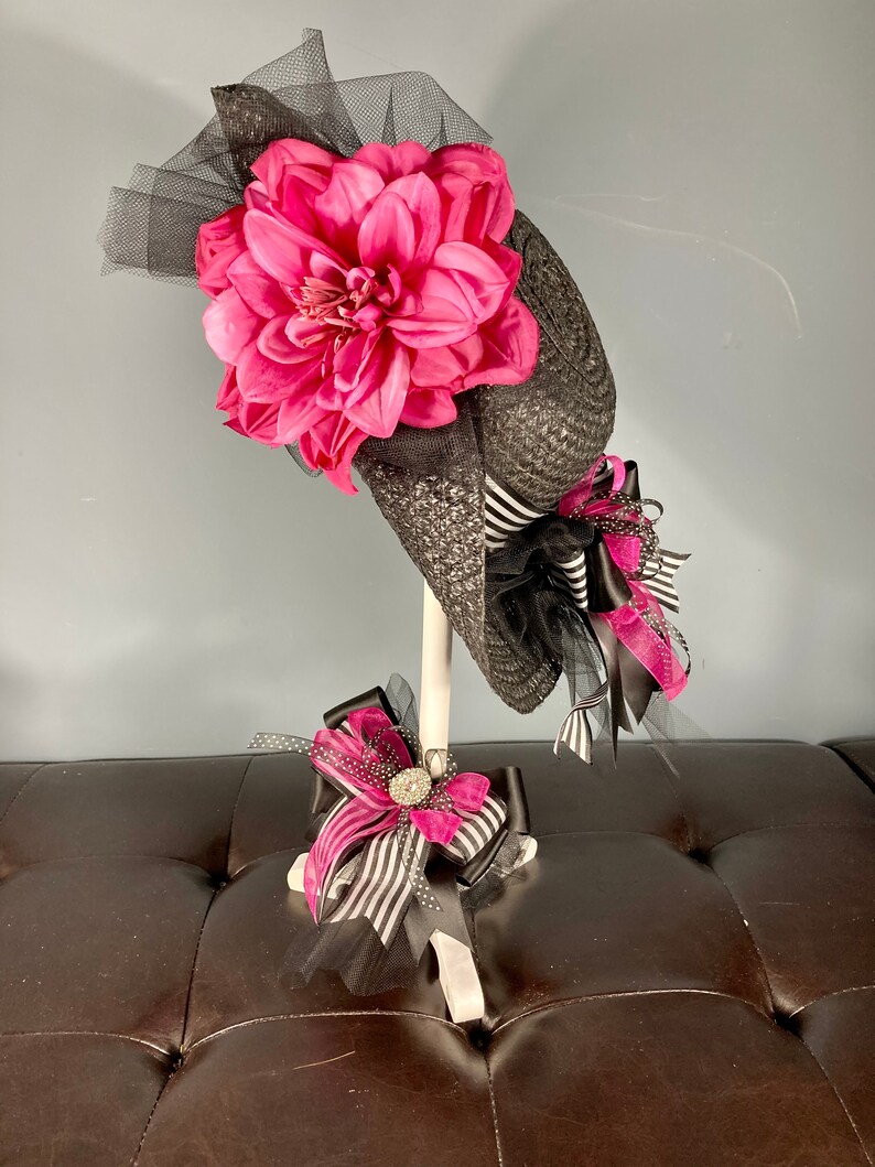 FANCY HAT CENTERPIECE Tea Party Hat Centerpiece Tea Party - Etsy