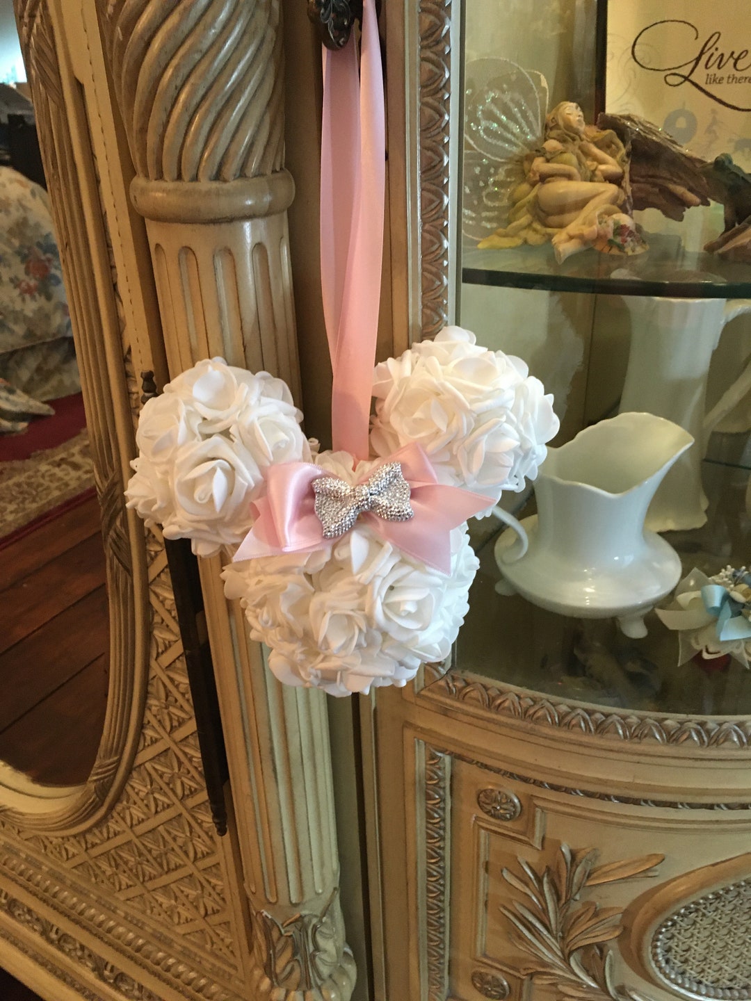 FAIRYTALE WEDDING BOUQUET, Disney Wedding Decor, Mickey Flower Girl ...