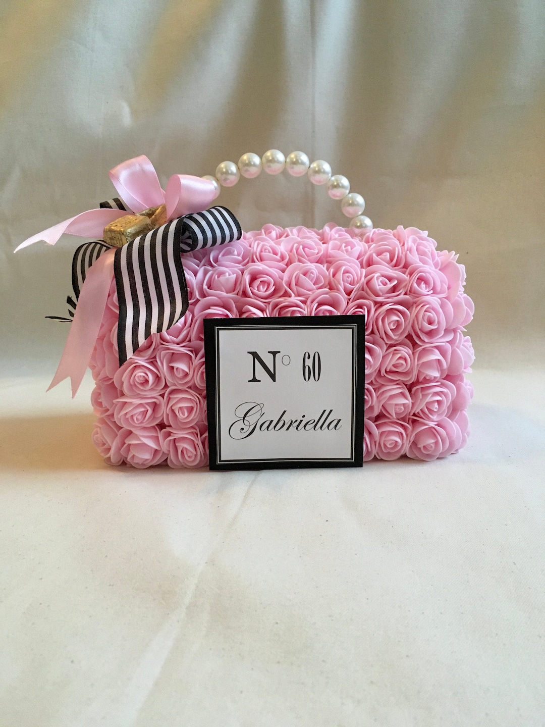 PURSE CENTERPIECE, Purse Cake, Designer Centerpiece, Bridal Shower ...
