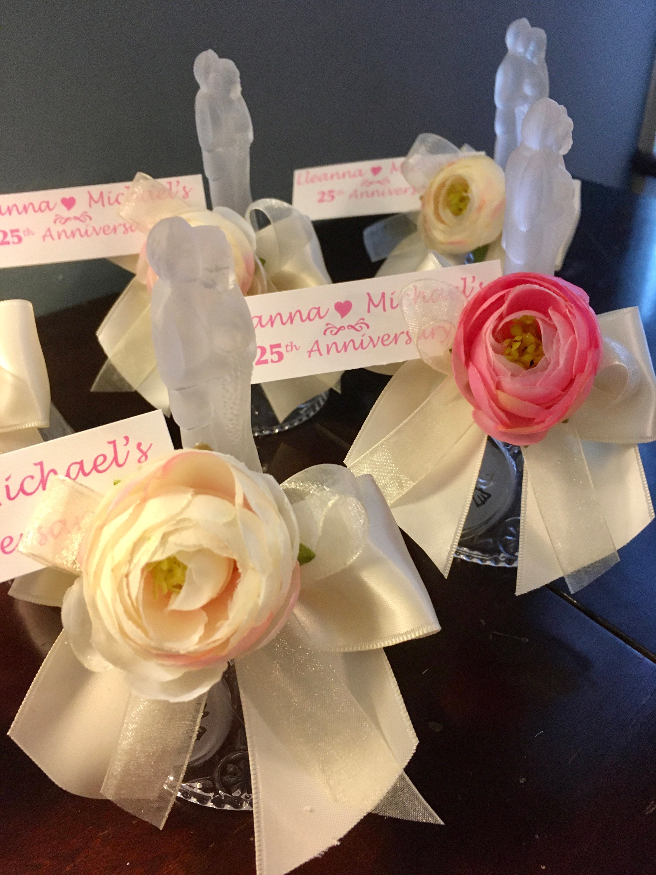 6pc CRYSTAL BELL FAVOR, Wedding Favor, Anniversary Favor, 50th ...