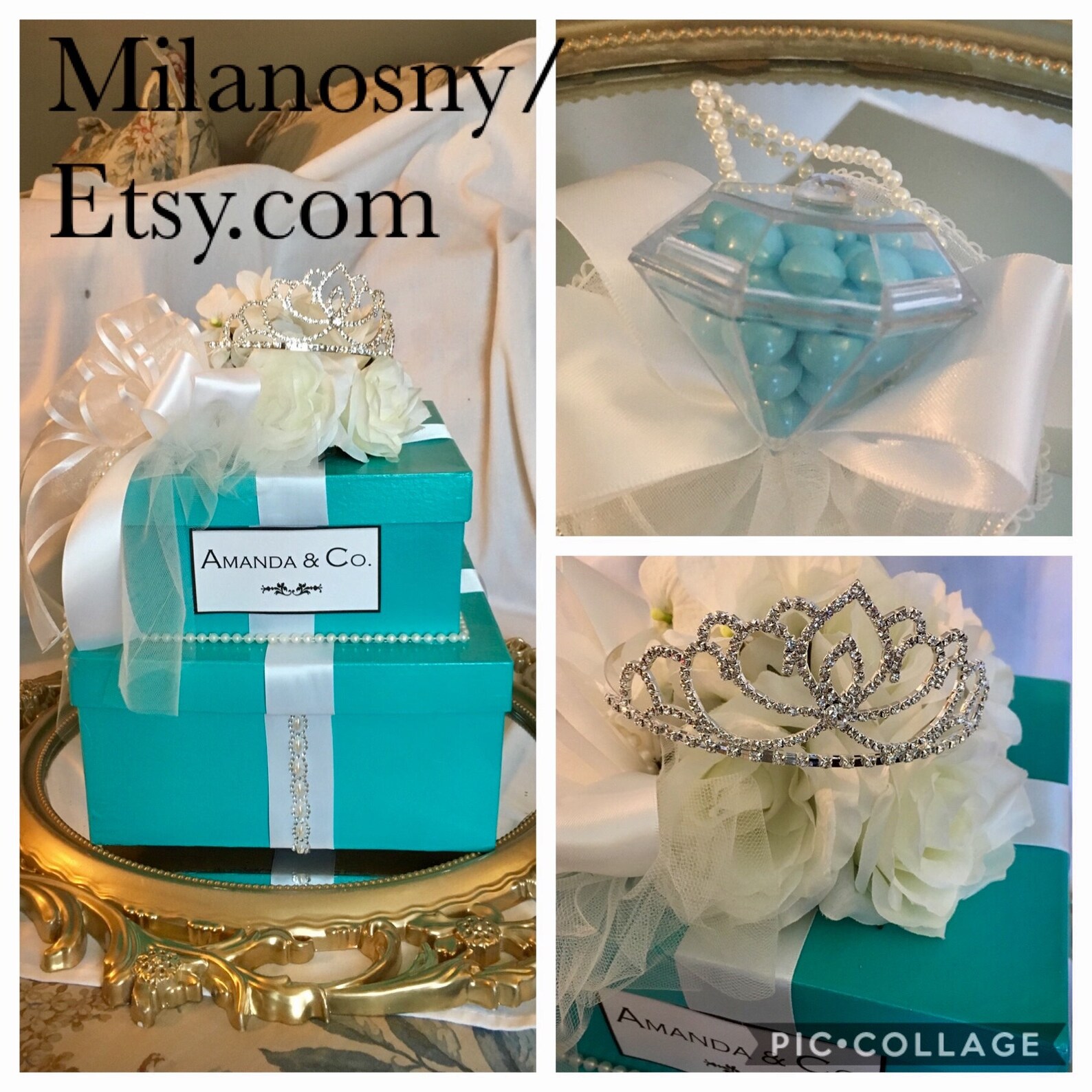 12pc, WEDDING FAVORS, Diamond Candy Favor, Diamond and Pearl Theme ...