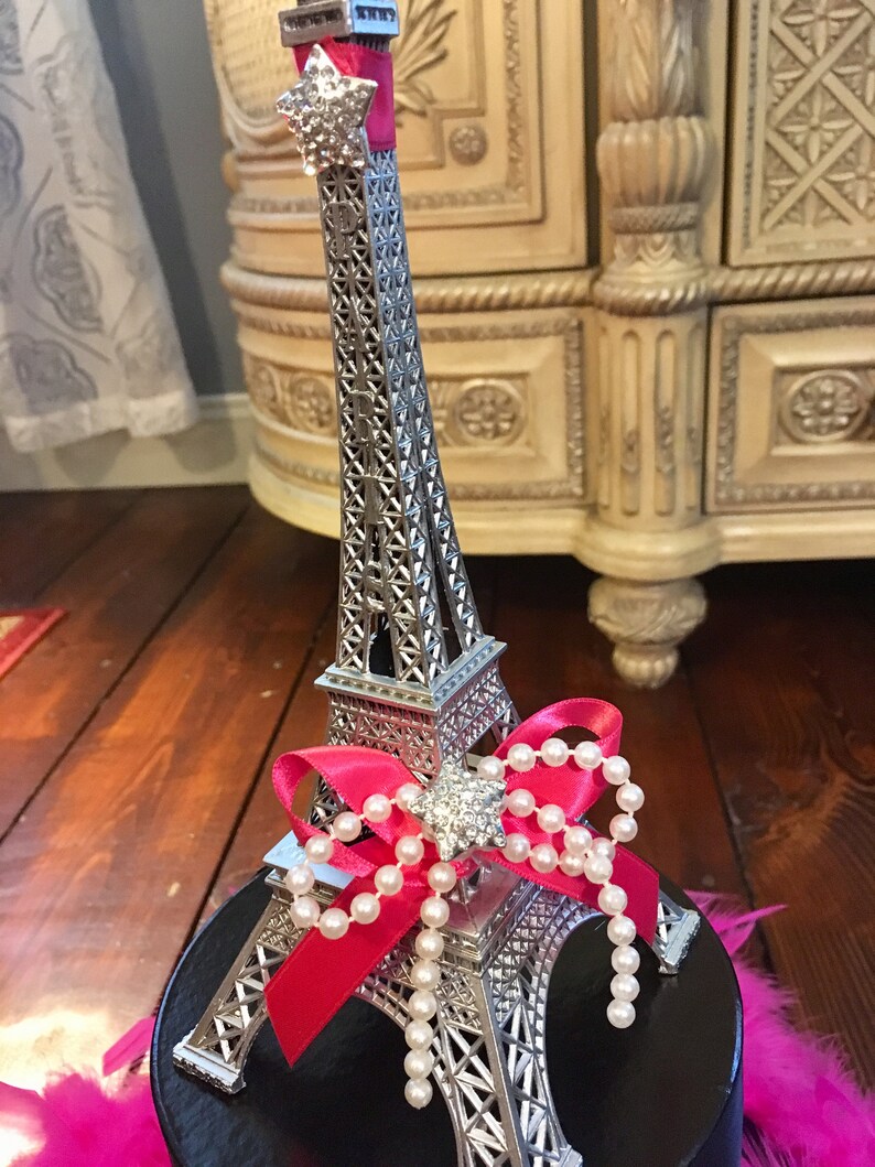 Paris Party Centerpiece, Parisian Theme Birthday, Paris Theme ...