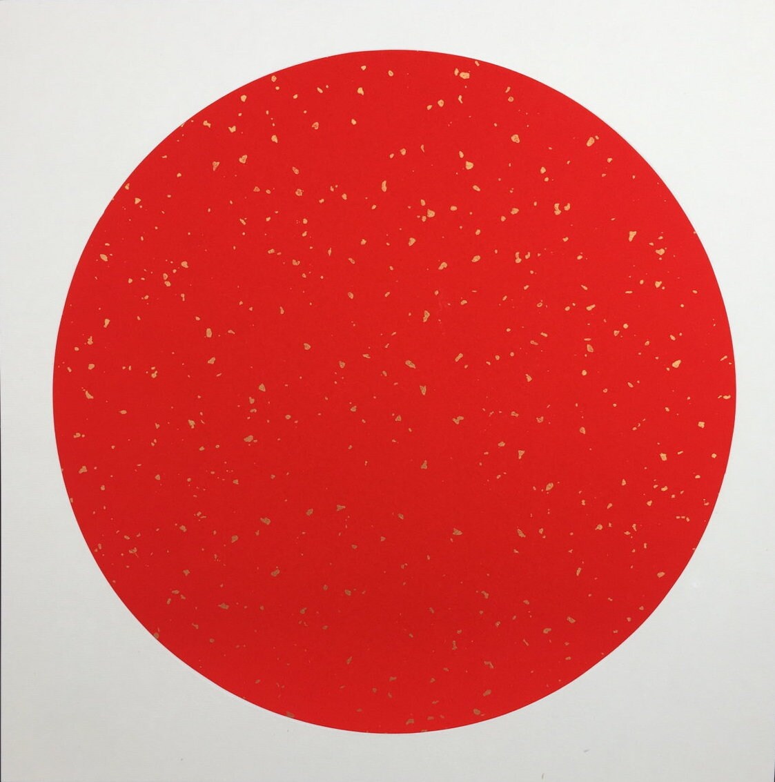 INKSTON Red Gold-fleck Xuan Paper Pre-mounted on Card 10 - Etsy