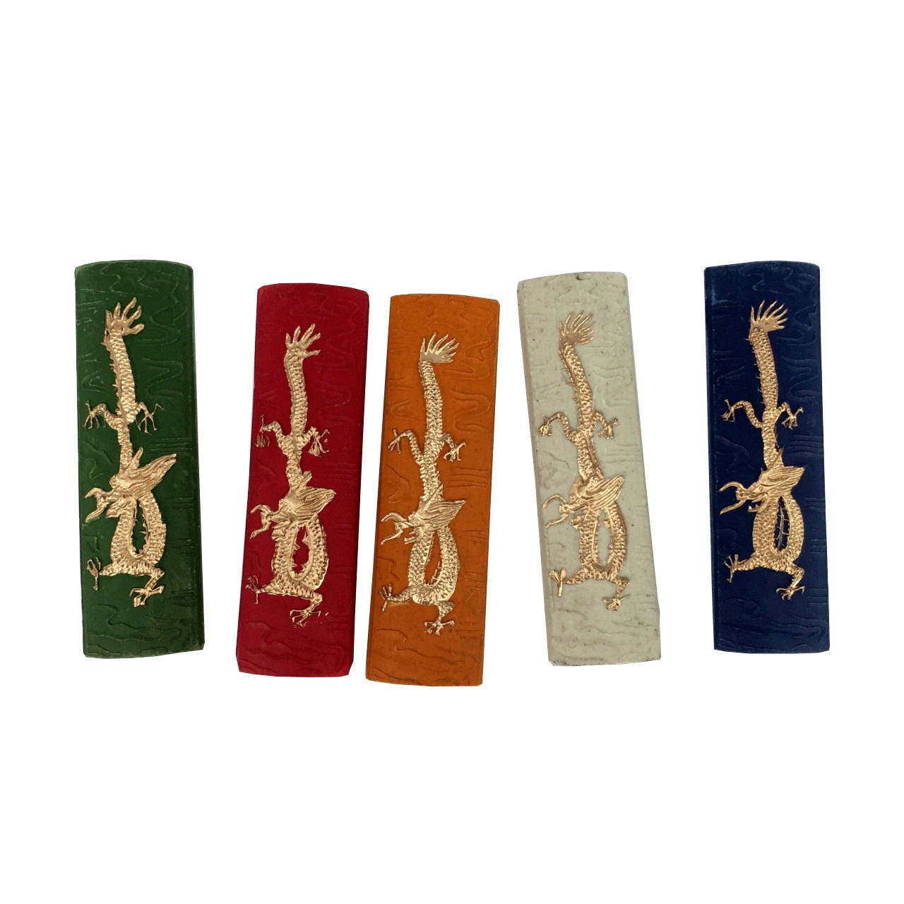 Li Ting Gui Old Hu Kai Wen 五彩龙 5 Colours Set dragon - Etsy