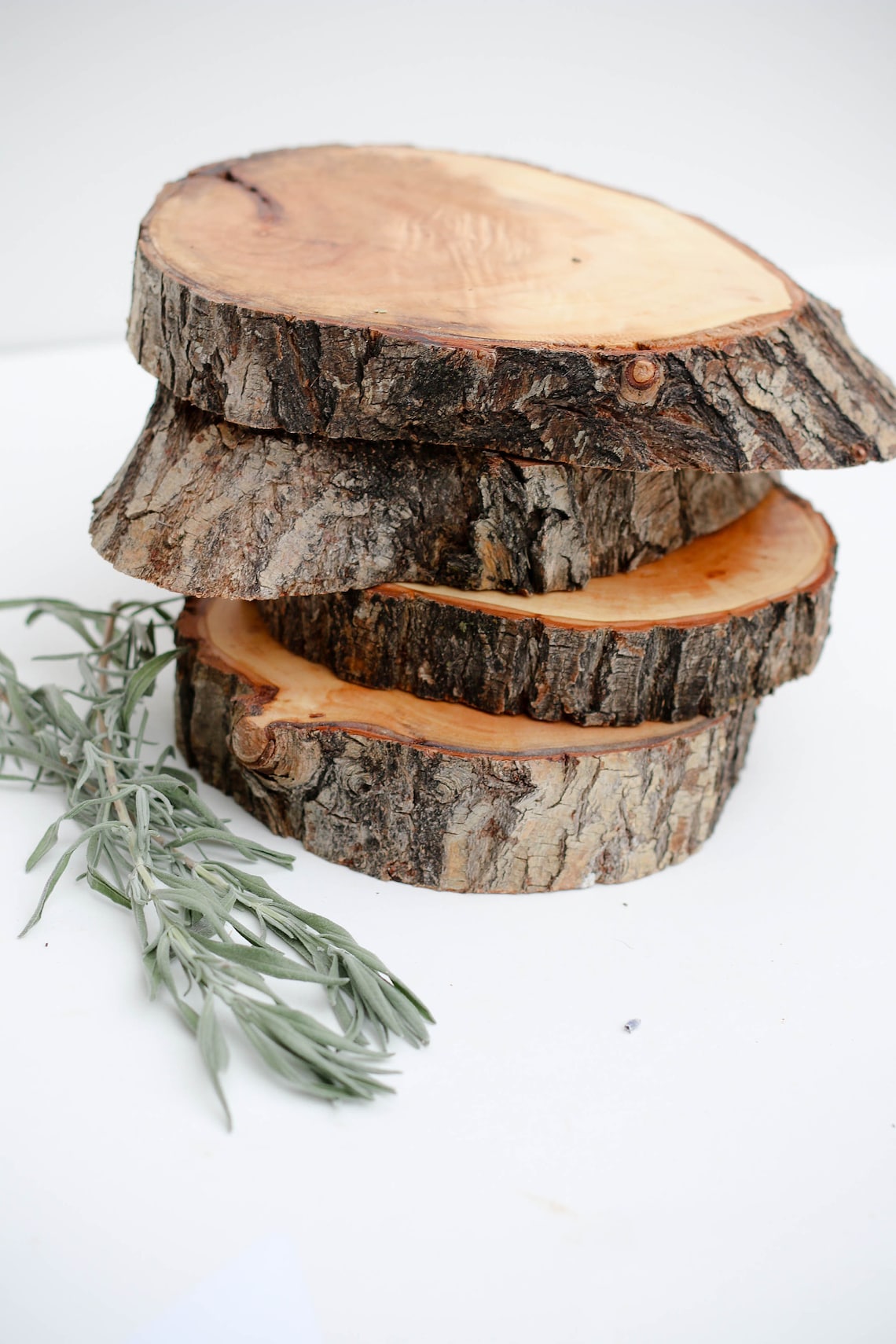 Wood Slices Thick Wood Slices Wedding Centerpieces Wood - Etsy