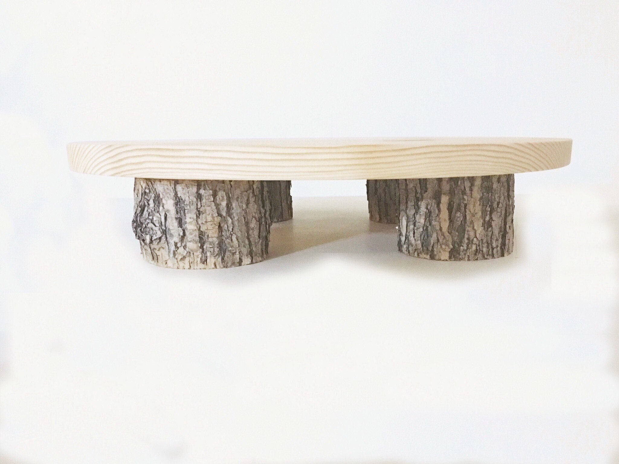 Rustic Cake Plate, Rustic Cake Stand, Rustic Wedding Cake Stand, Wood ...