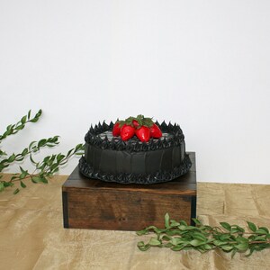 10X10 Inch Rustic Cake Stands, Wedding Cake Stand, Square Cake Stand ...