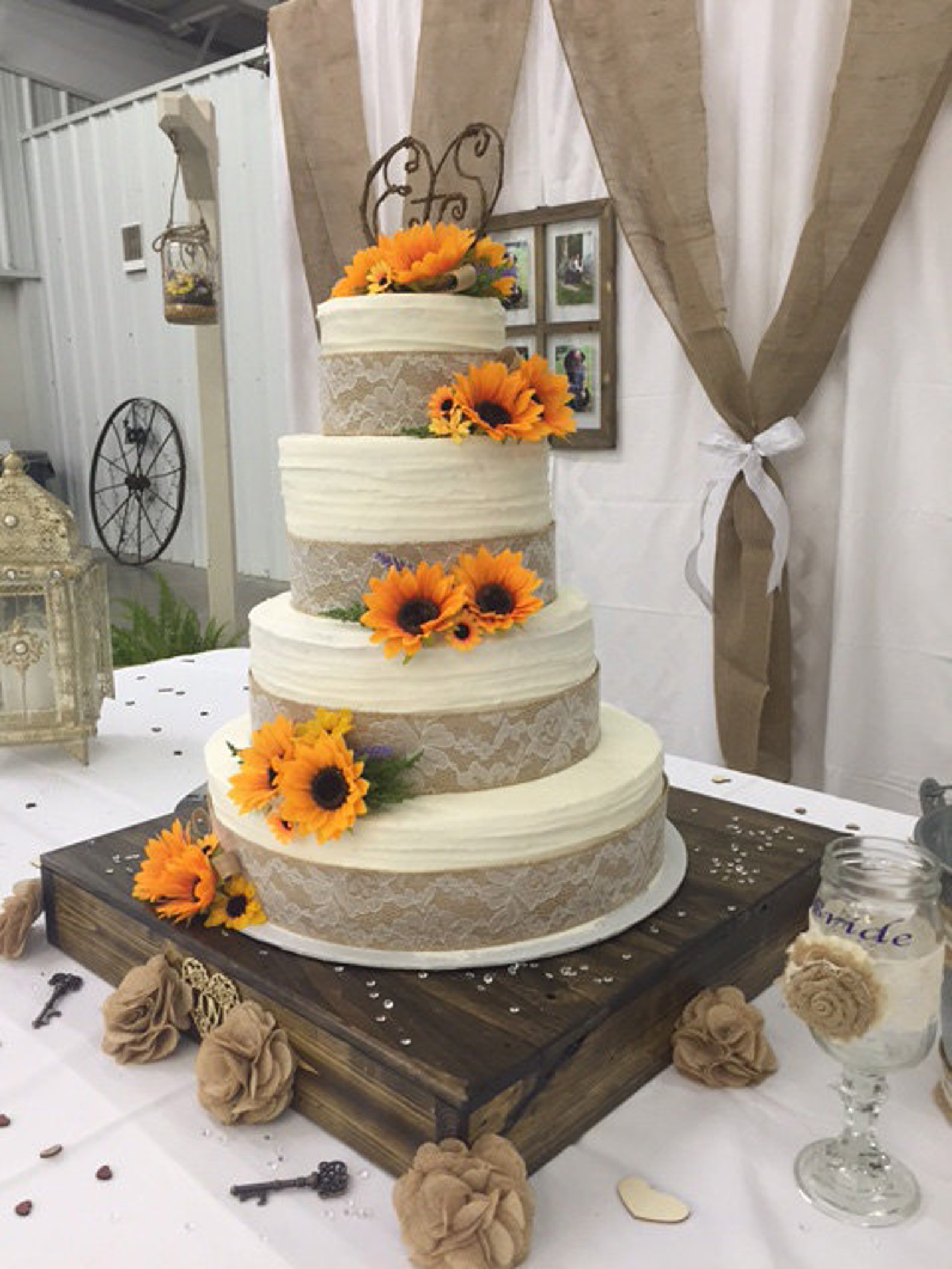 14 Wedding Cake Stand Grooms Cake Square Cake Stand - Etsy