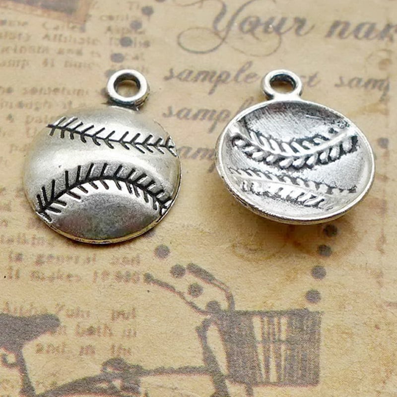 Baseball Charms - Etsy