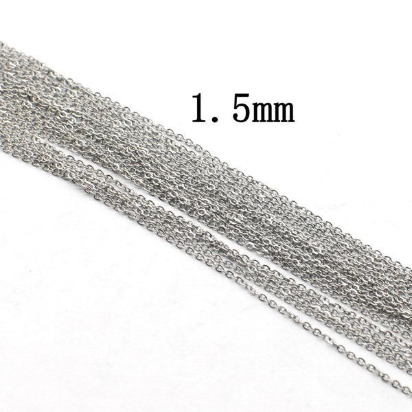 16 Inch Stainless Steel Chain - Etsy