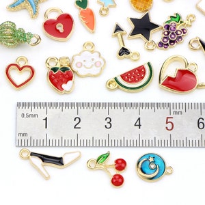 Clearance! 30PCS Different Colorful Charm Pendant Set Collection, Cloth ...