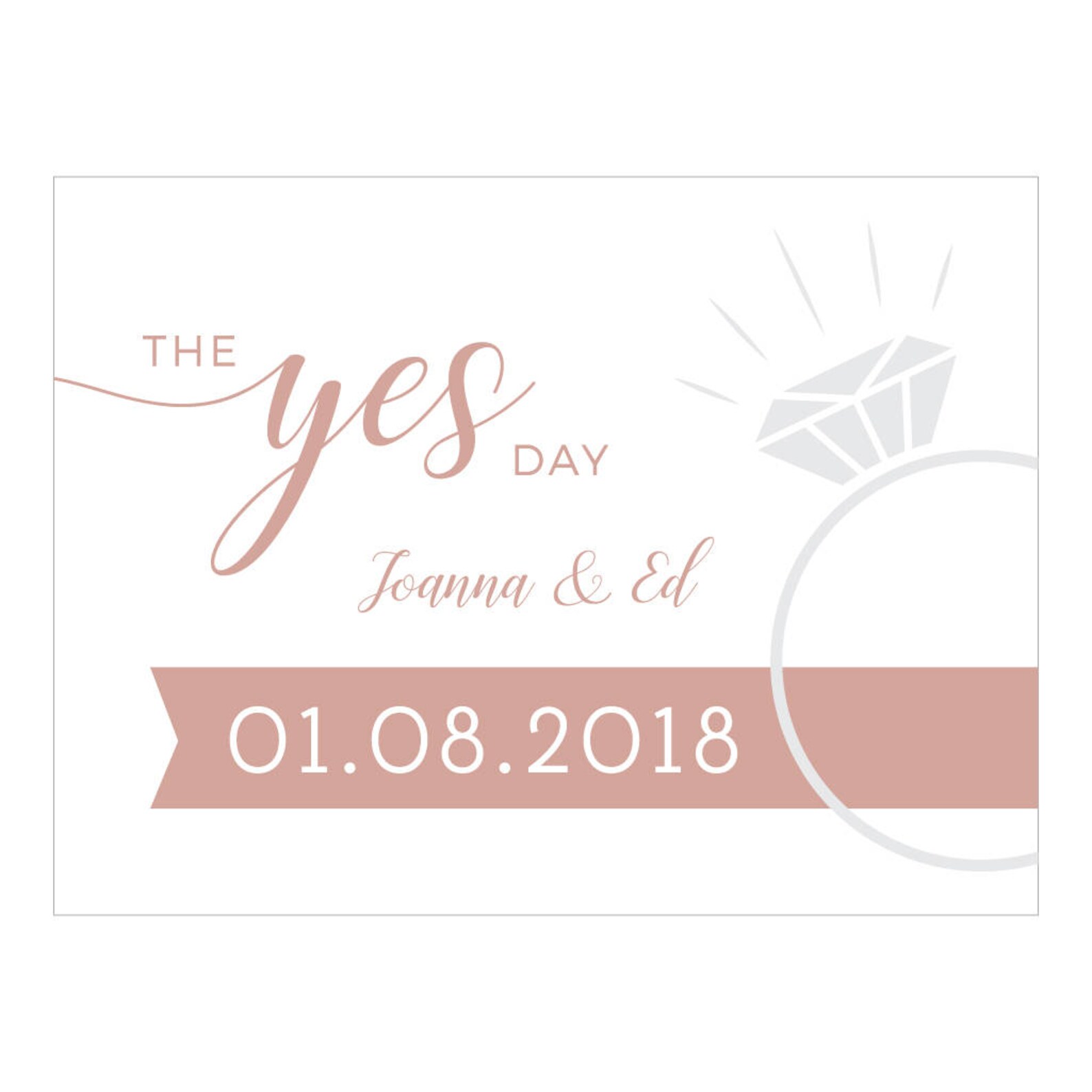 The Yes Day Engagement Gift for Couple Engagement Party - Etsy UK