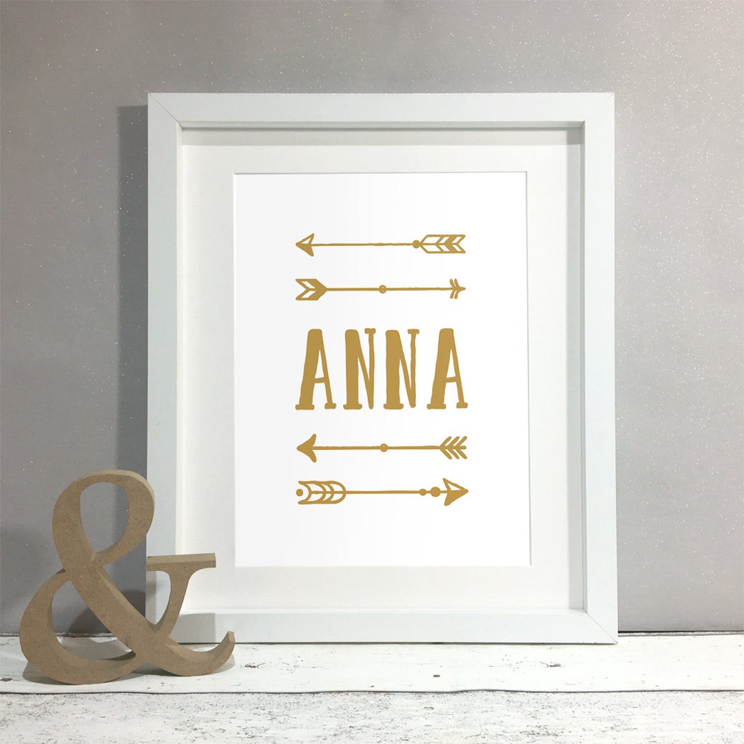 Arrow Print Decor, Best Friend Gift, Boyfriend Gift, Girlfriend Gift ...