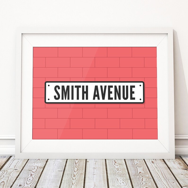 Street Sign New Home Gift Housewarming Gift Personalised - Etsy UK