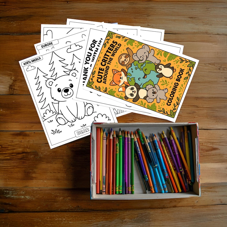 Printable Toddler Coloring Pages, Kids Activity Pages, Art Sheets for ...