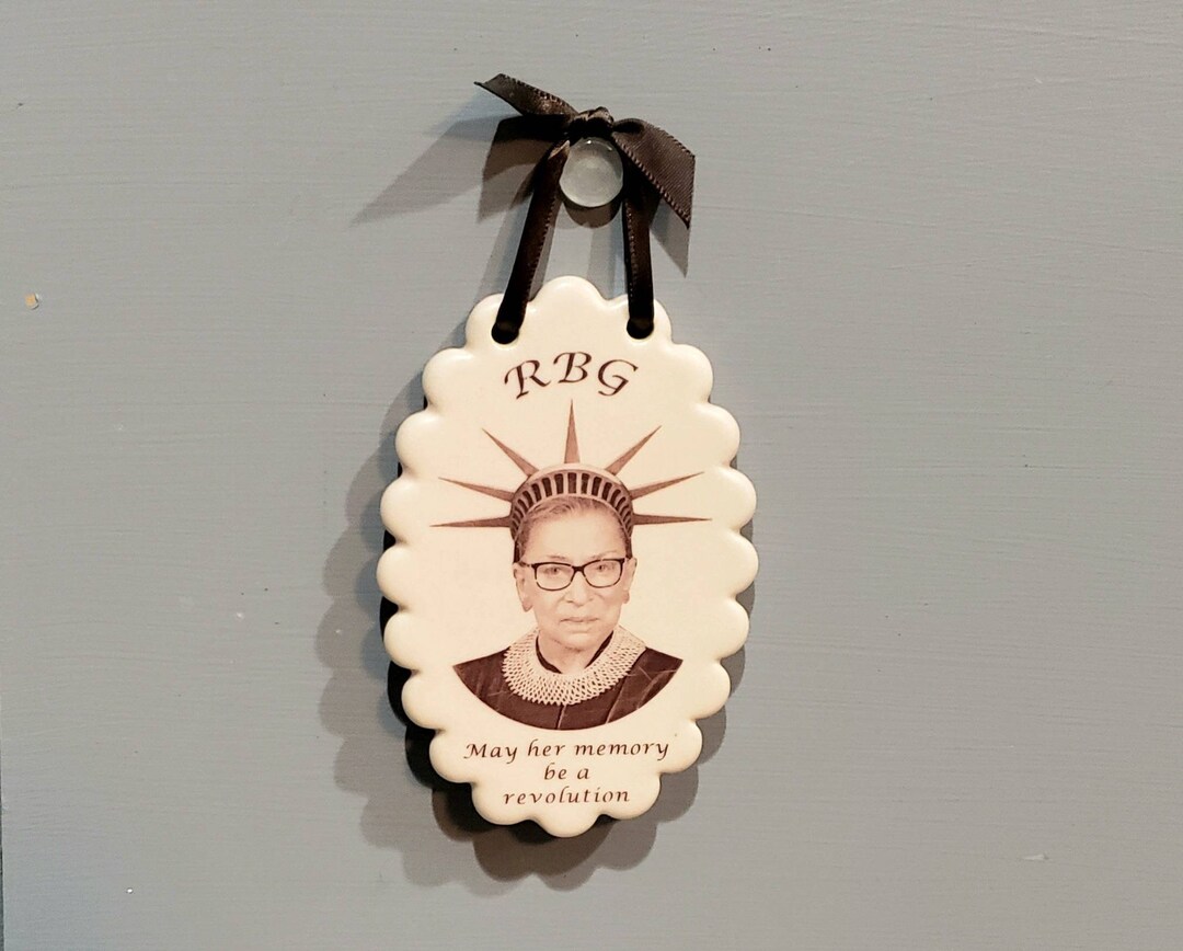 RBG Ruth Bader Ginsburg Ornament - Etsy