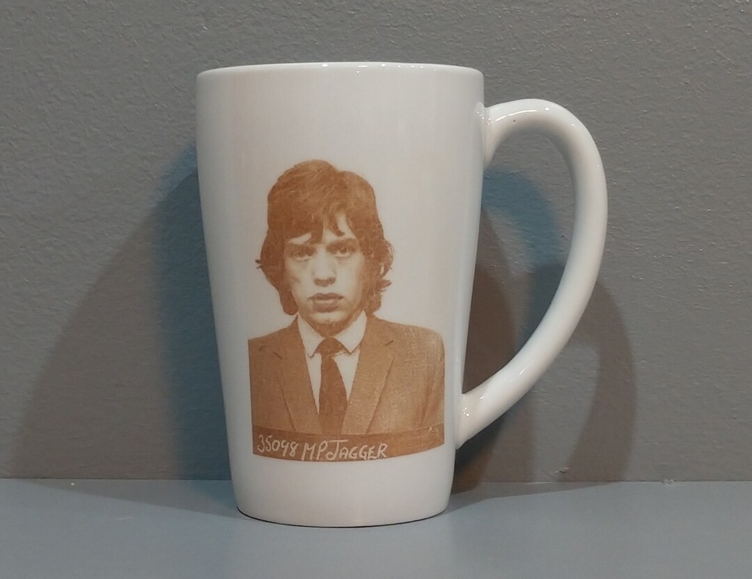 Mick Jagger Mugshot Mug - Etsy