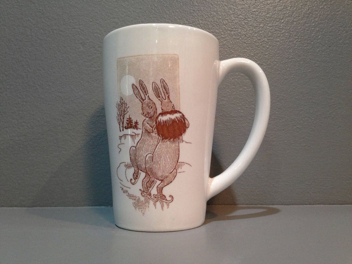 Bunny Rabbit Mug - Etsy