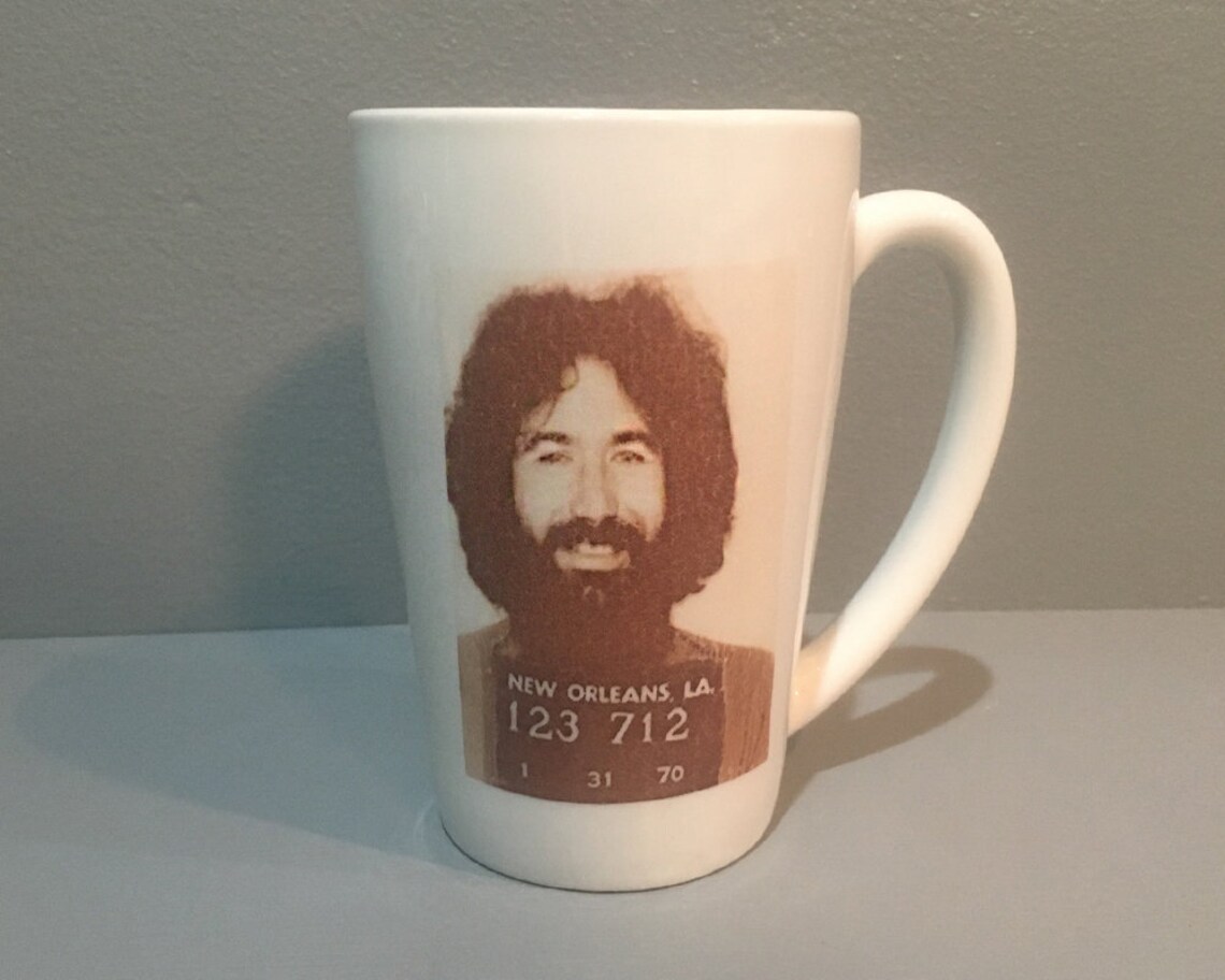 Jerry Garcia Mugshot Mug - Etsy