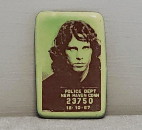 Jim Morrison Mugshot Pin | Etsy