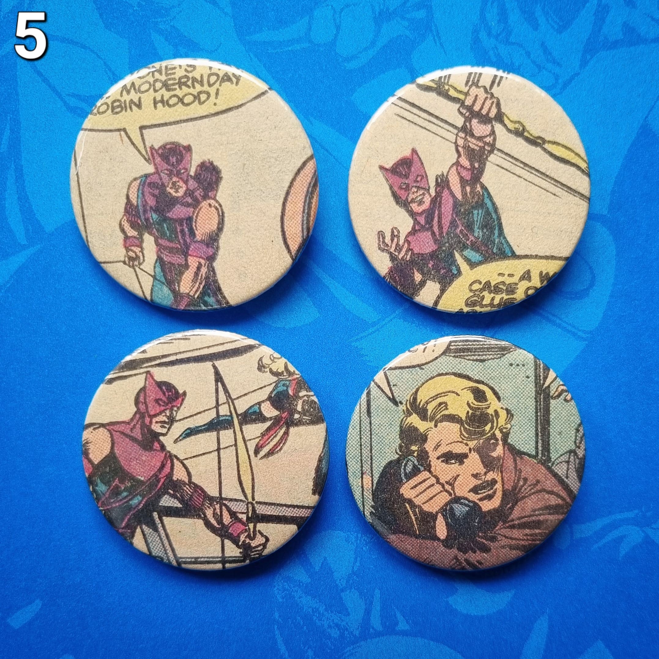 Marvel/avengers Comic Book Badge Packs Group 1 - Etsy