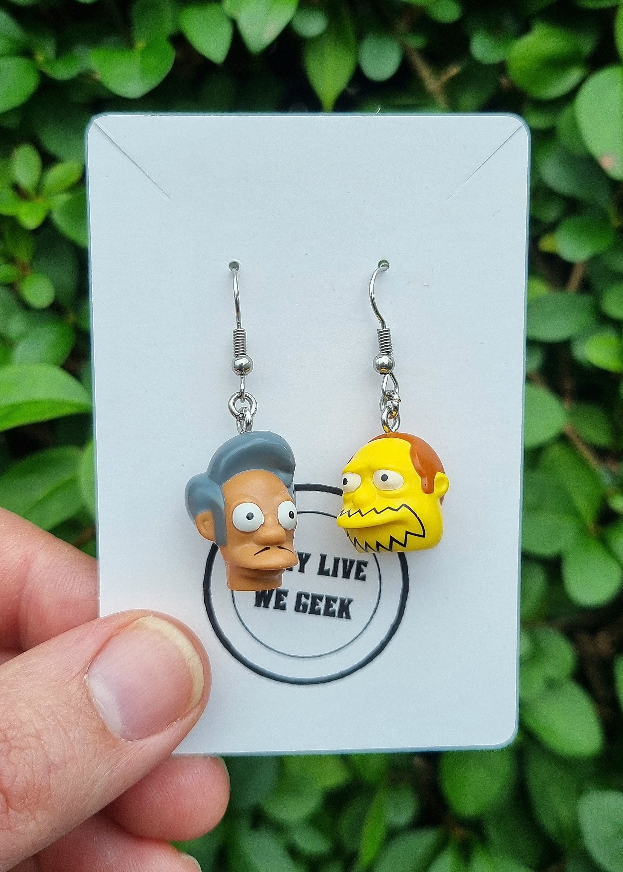 Simpsons Lego Head Drop Earrings (group 2) - Etsy