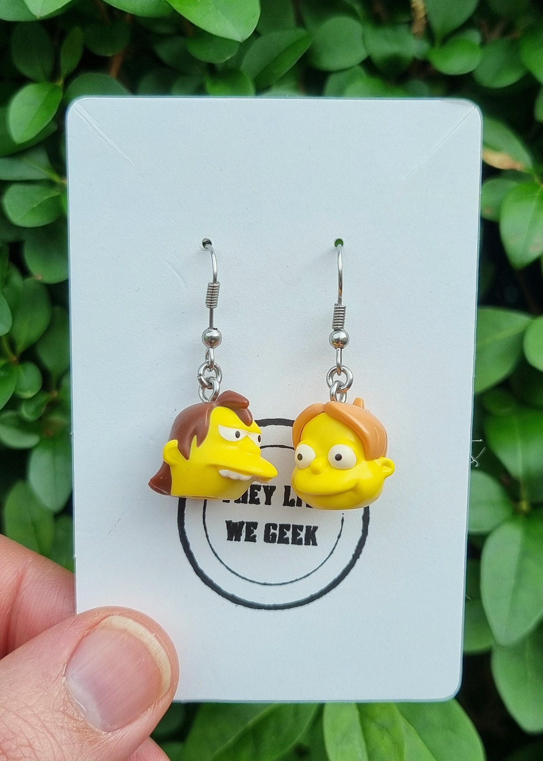 Simpsons Lego Head Drop Earrings (group 2) - Etsy