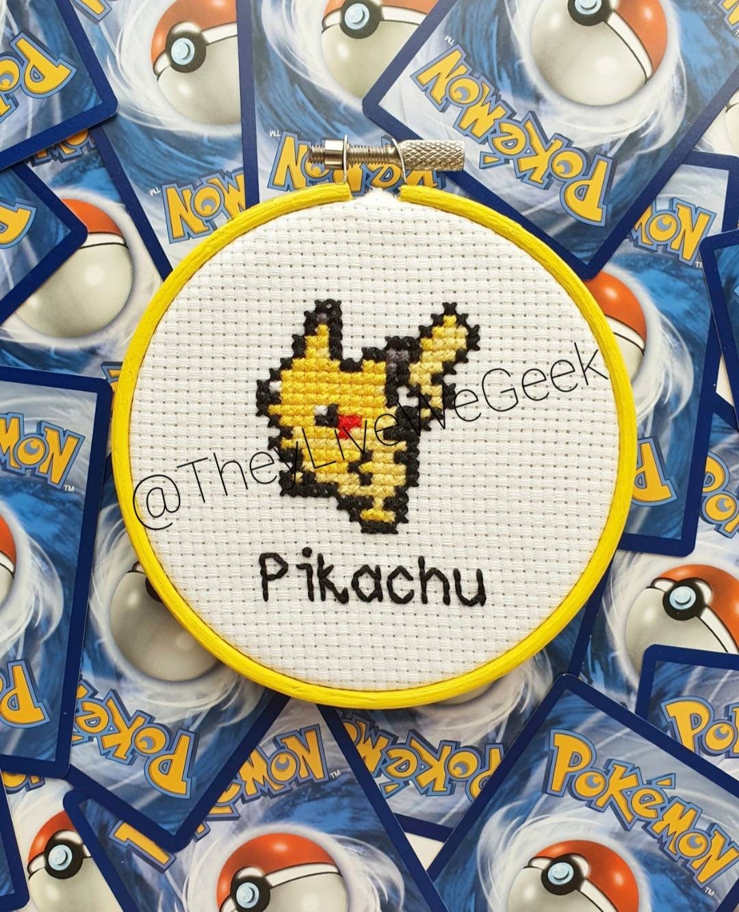 Pokémon Character Cross Stitch - Etsy