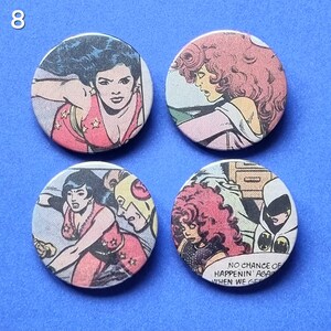 DC Heroes Comic Book Badge Packs Group 1 - Etsy