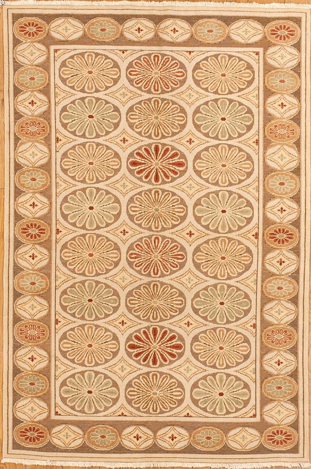 5.3 X 7.10 High Low Weave Carpet Made in Romania by Abadjian Rugs Wool ...