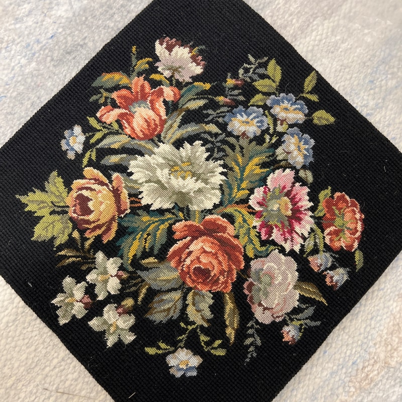 Petit Point Embroidery - Etsy
