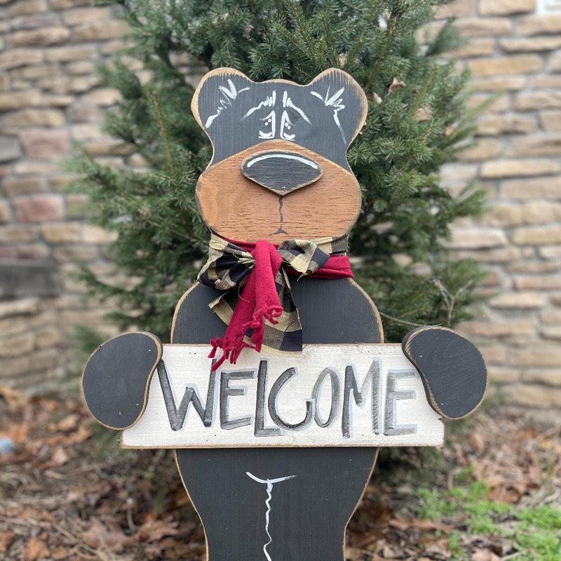 Black Bear Decor - Etsy