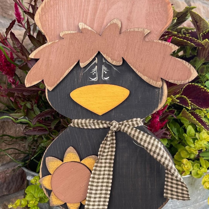 Wooden Crow Patterns - Etsy