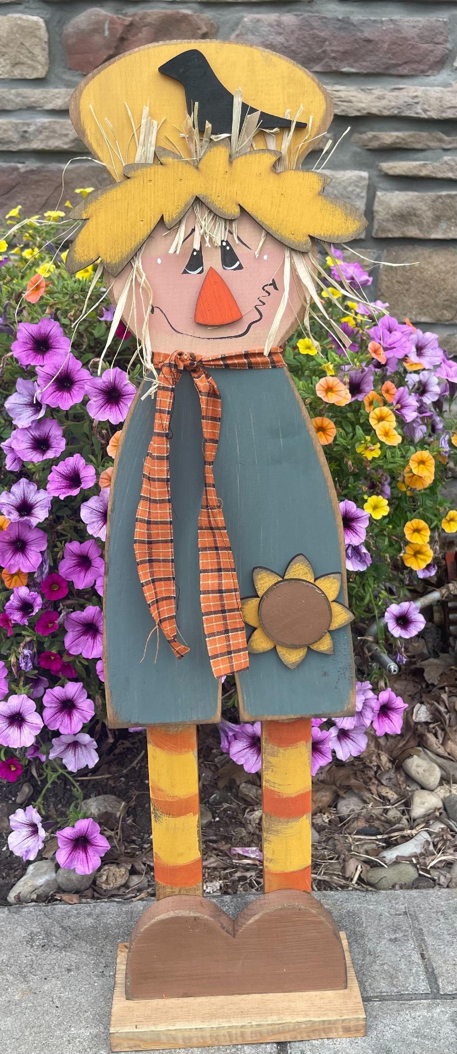 E-PATTERN Critter Stick Leg Collection Scarecrow Stander Wood Craft DIY ...