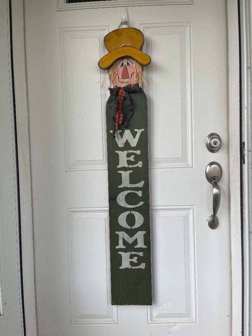 E-PATTERN Scarecrow /snowman Porch Leaner/door Hanger 2in1 - Etsy