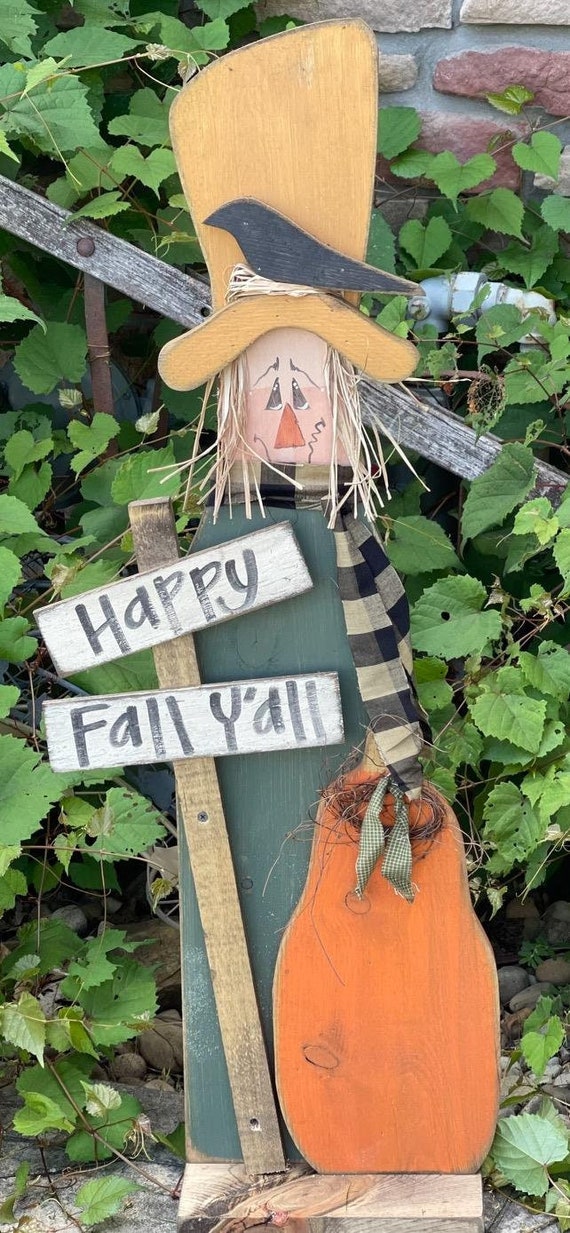 Mail-out-pattern Happy Fall Y'all 36' Standing - Etsy