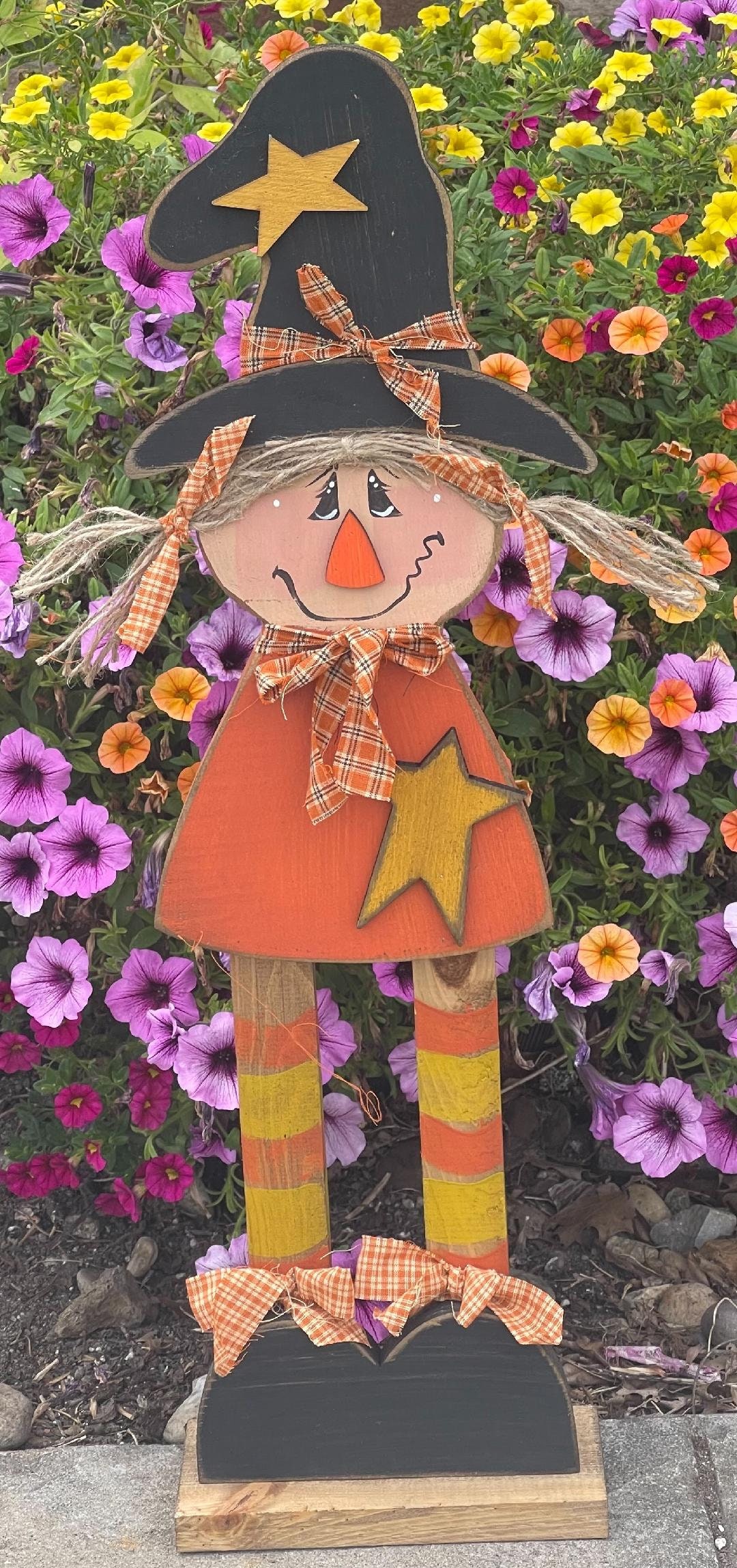 Mail-out-pattern Critter Stick Leg Collection Witch Stander Wood Craft ...