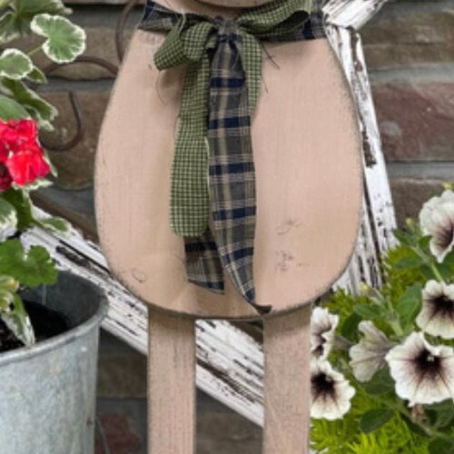 E-PATTERN Critter Stick Leg Collection Small Cow Stander Wood - Etsy