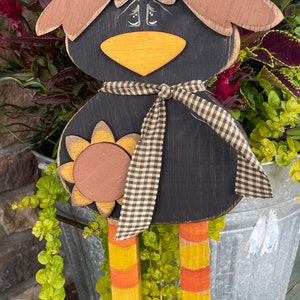 DIY Mini Critter Stick Leg Crow - Unfinished Wood Craft Kit - Etsy