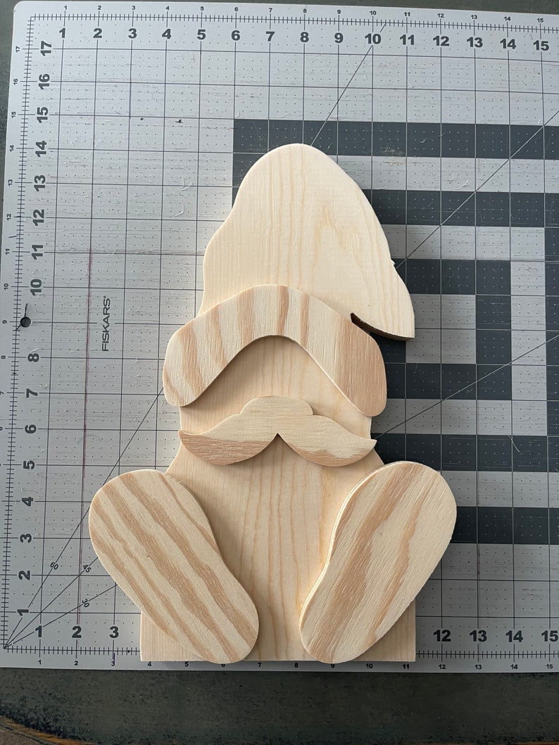 DIY Critter Sitter Santa Unfinished Wood Craft Kit - Etsy