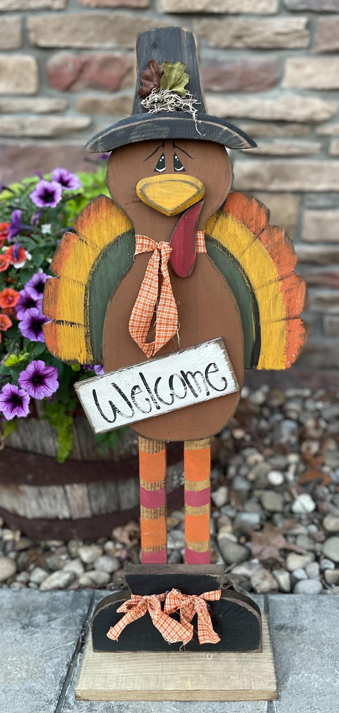 E-PATTERN Stick Leg Collection Turkey Stander Wood Craft DIY Pattern - Etsy